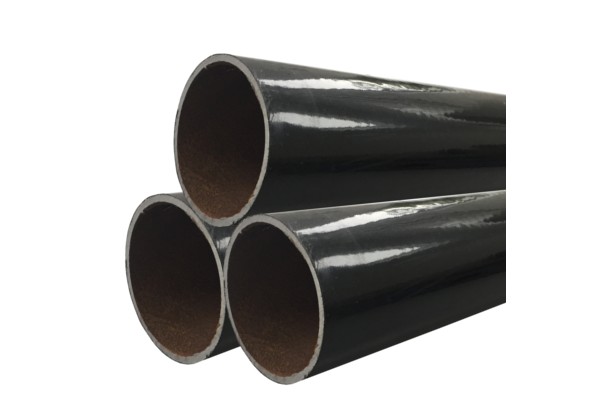Black PVC Steel Sign Posts