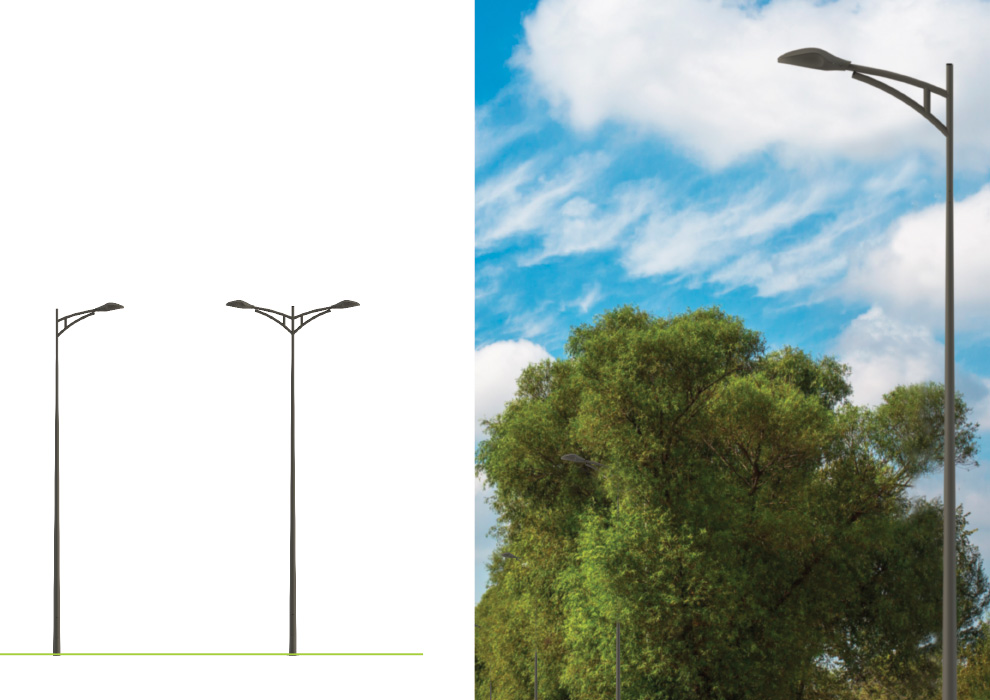 Decorative Lighting Columns & Lamp Post Brackets