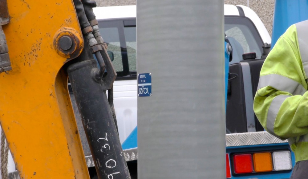 First Jerol Composite Distribution Poles In The UK - Mallatite